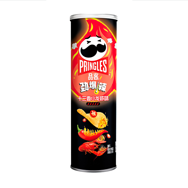Чипсы Pringles со вкусом рака под острым Сычуаньским соусом, 110г ...