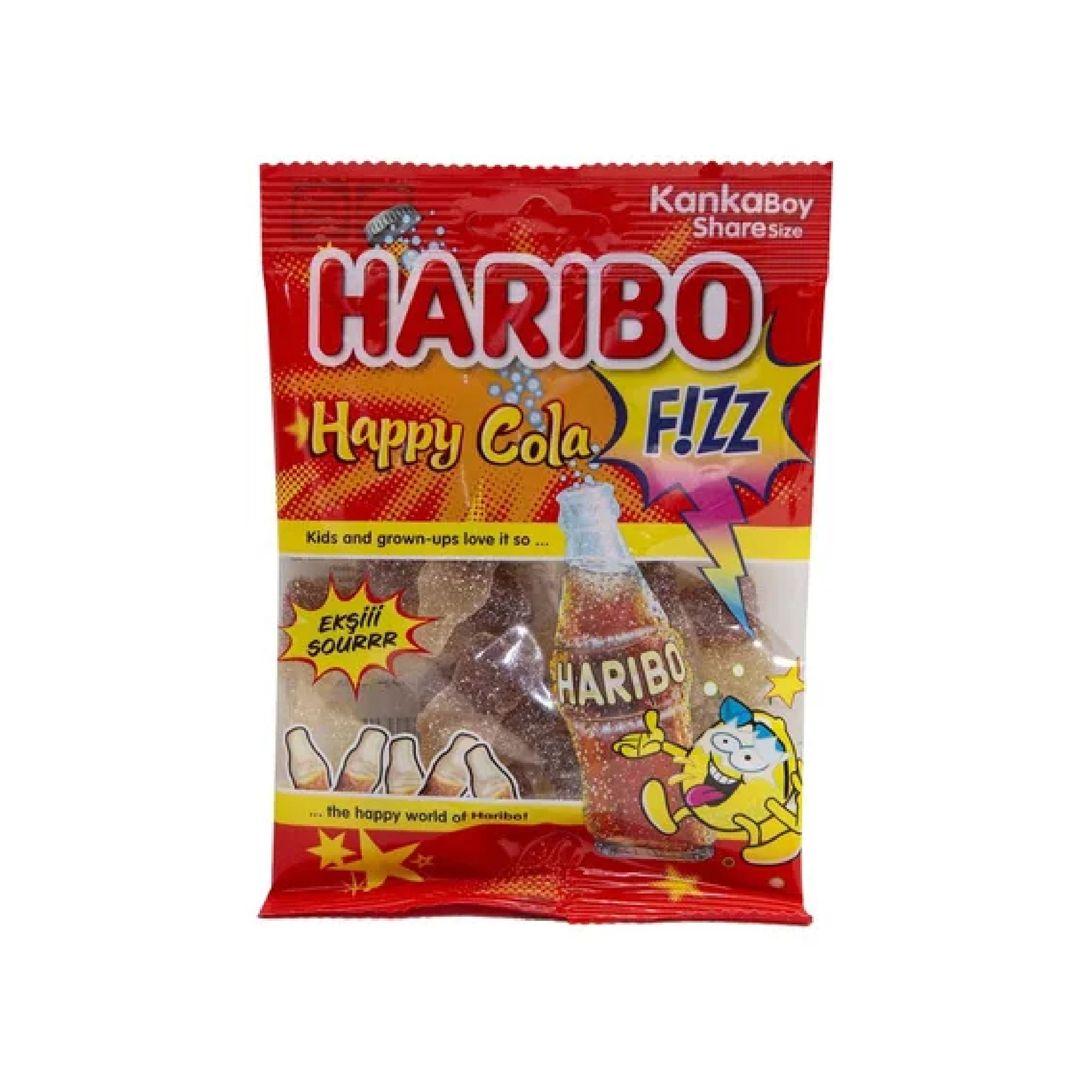 Мармелад HARIBO Fizz Happy Cola, 70г. - Панда. Продукты из Китая и Азии