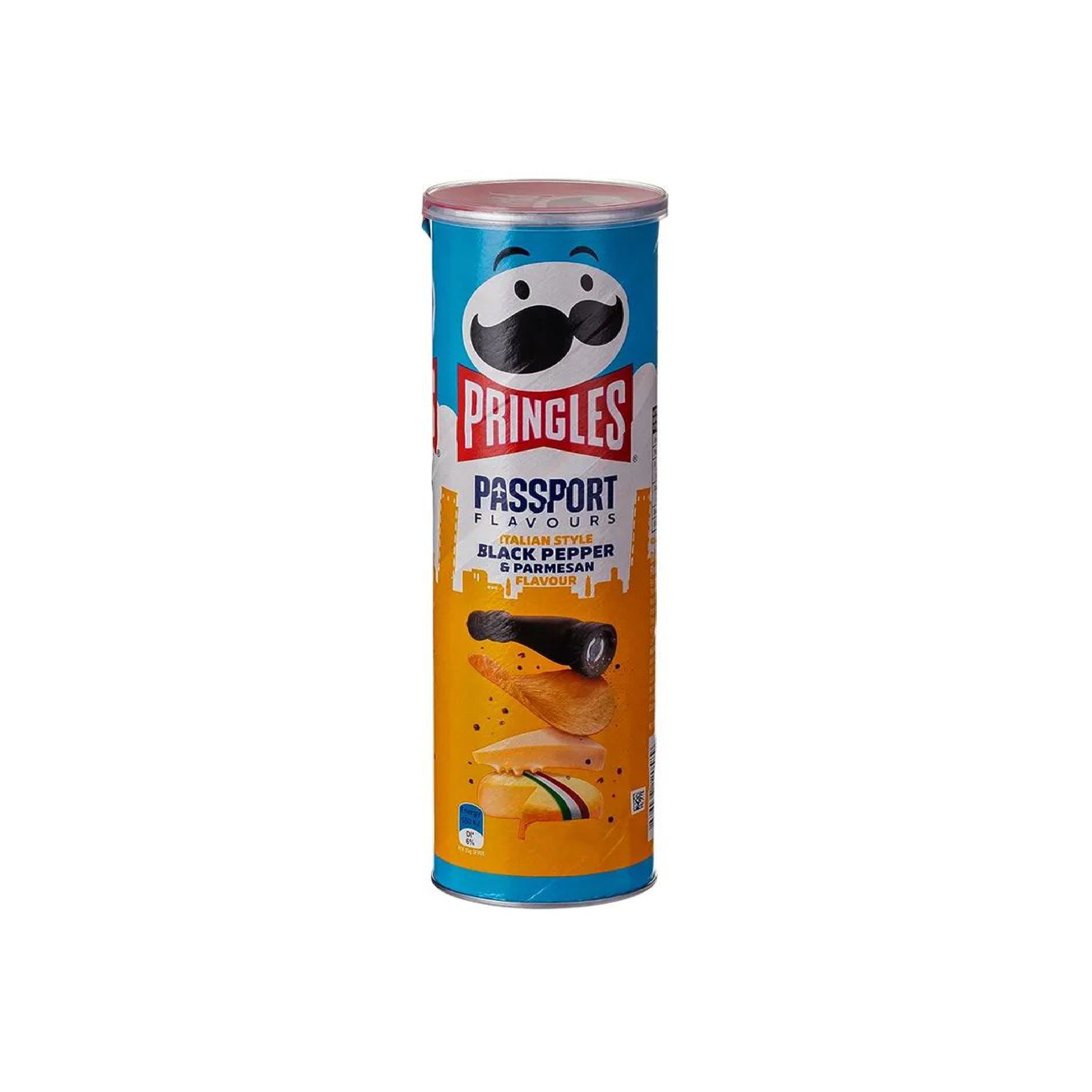 Чипсы Pringles со вкусом Пармезана с черным перцем в Итальянском стиле ...