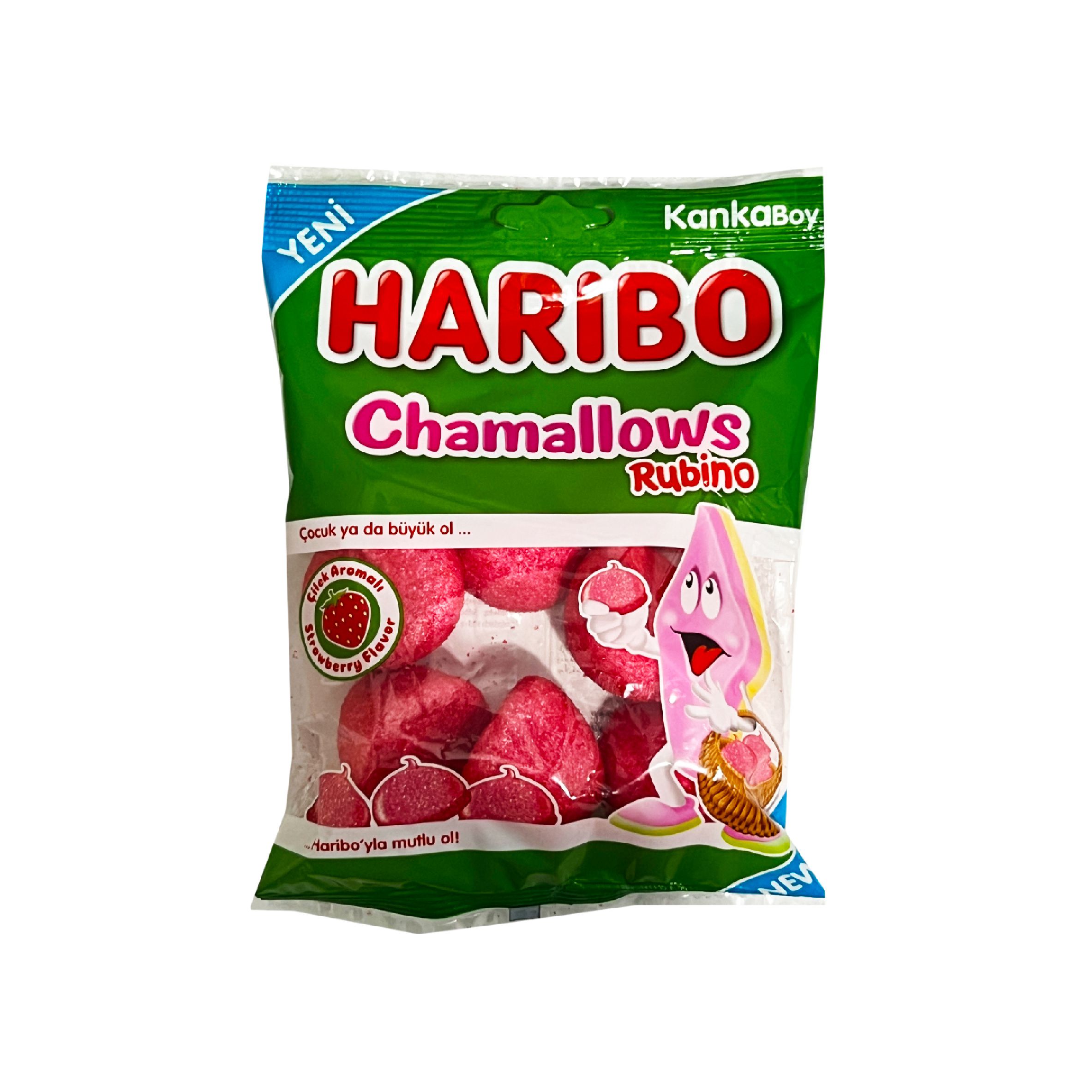 Маршмеллоу Haribo Chamallows Rubino, 70г. - Панда. Продукты из Китая и Азии